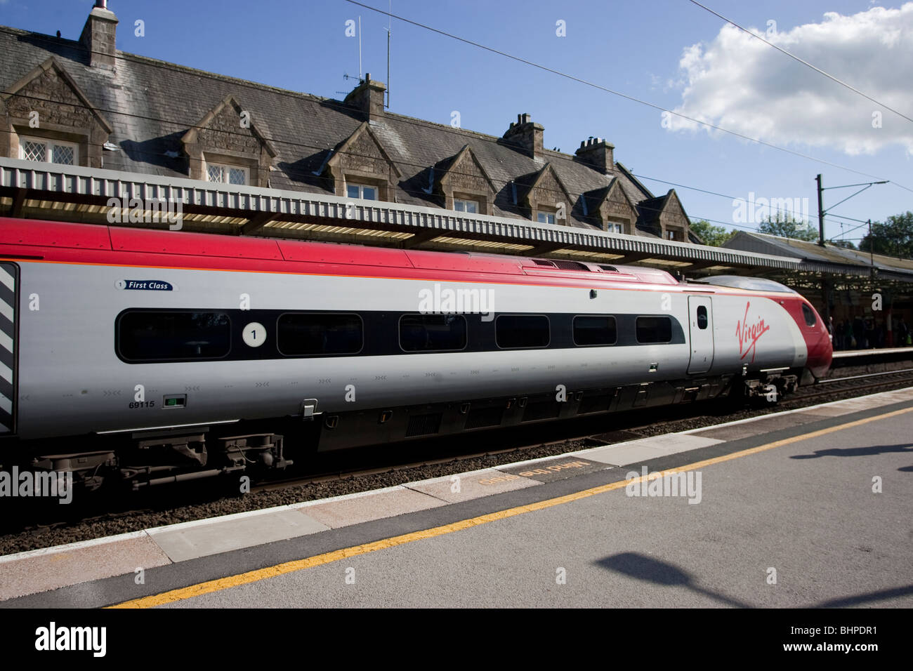 Virgin Trains Oxenholme The Lake District Railway Station Stock Photo ...