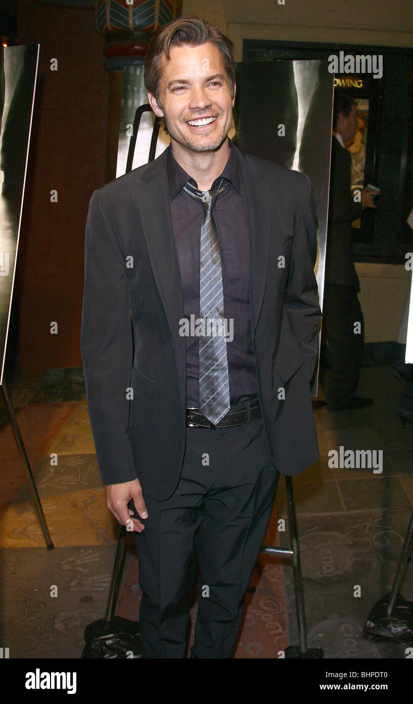 TIMOTHY OLYPHANT THE CRAZIES LOS ANGELES PREMIERE LOS ANGELES CA USA 23 ...