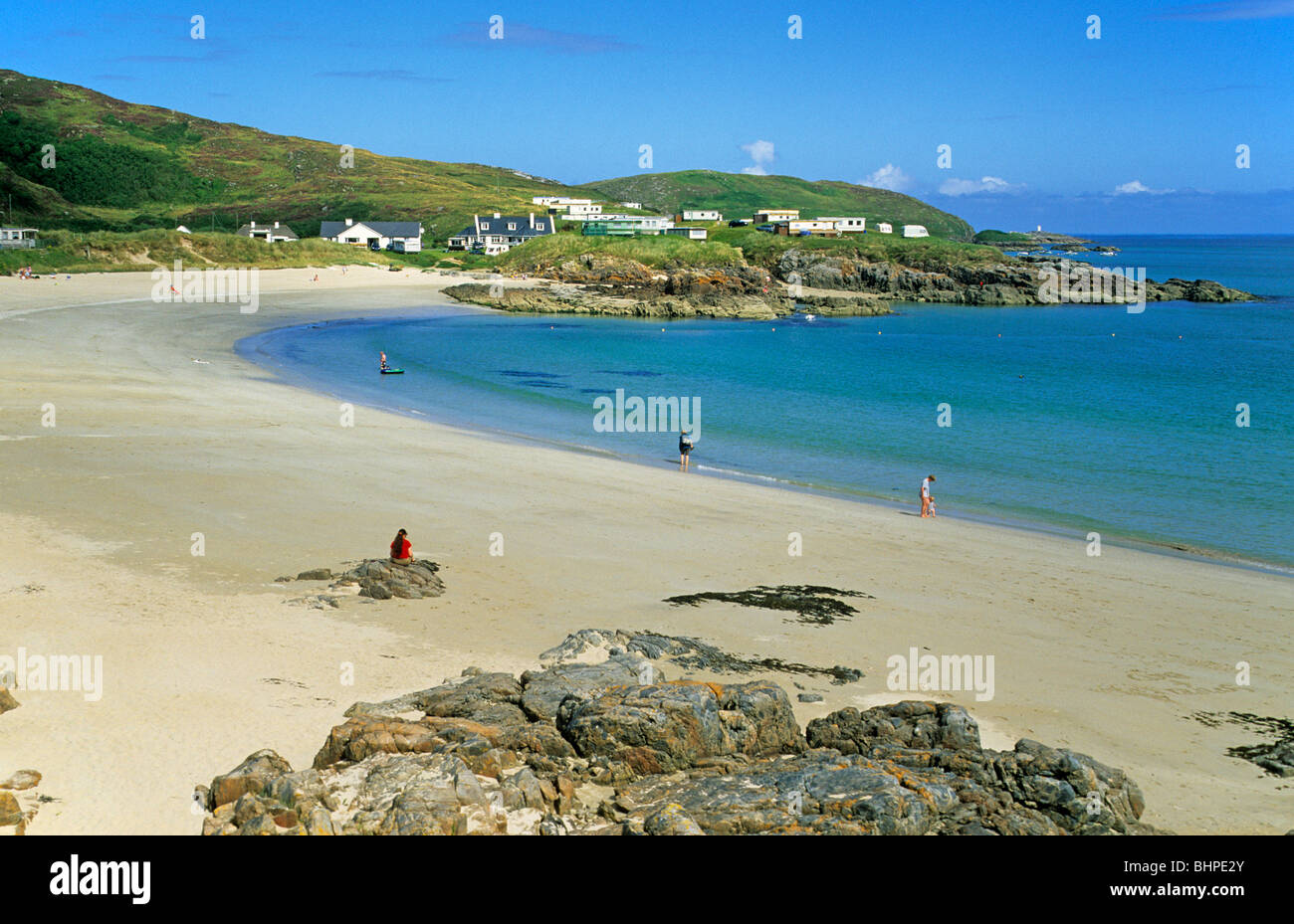beach near Melmore Head, Co. Donegal, Republic of Ireland Stock Photo ...