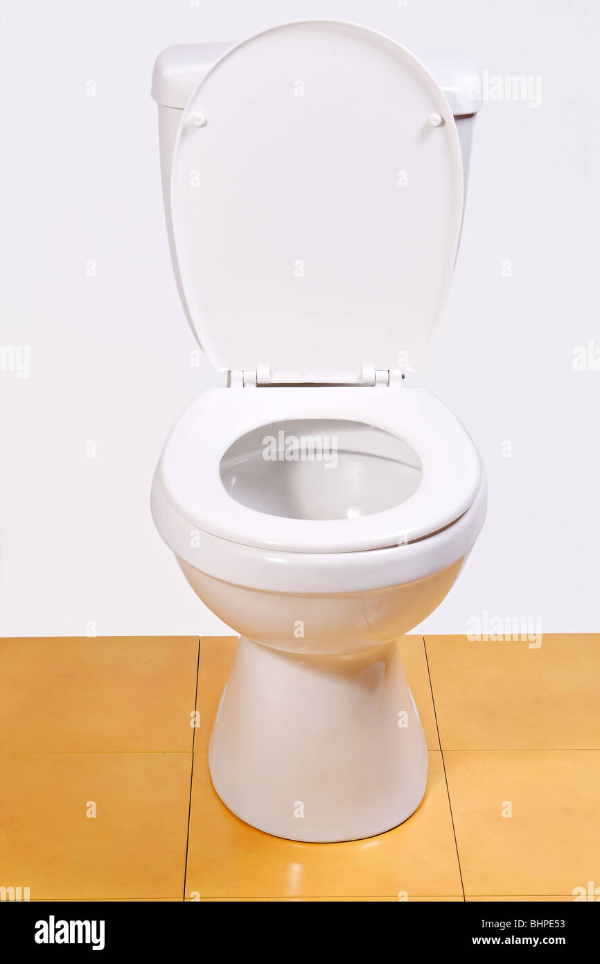 open toilet bowl Stock Photo - Alamy