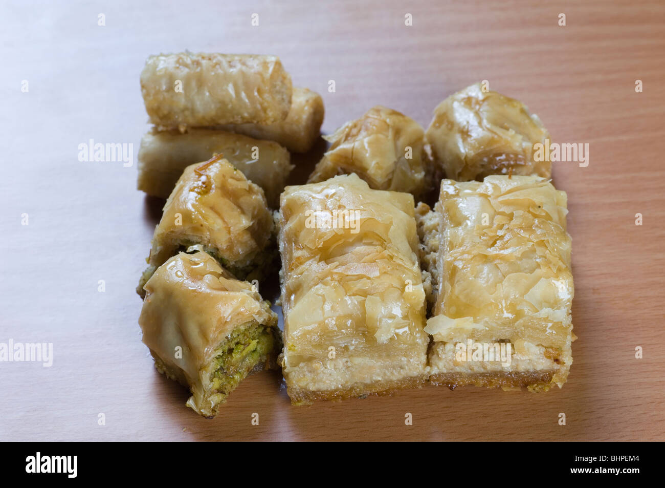 Lebanese Sweets Baqlawa Beirut Lebanon Middle East Stock Photo - Alamy