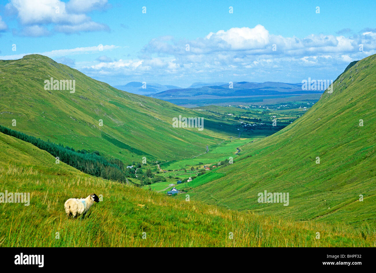 Glengesh Pass, Co. Donegal, Republic of Ireland Stock Photo - Alamy