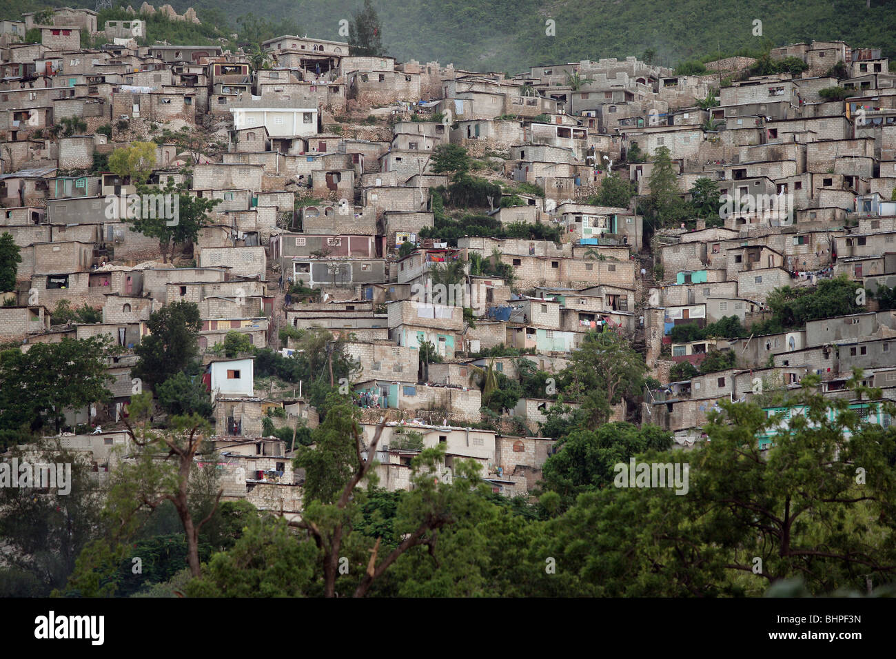 Haiti port au prince slum hi-res stock photography and images - Alamy