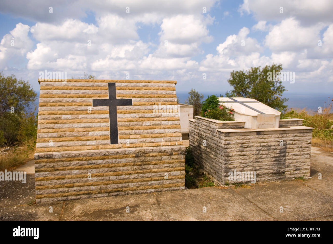 Christian graveyard in Byblos Lebanon Middle East Stock Photo - Alamy