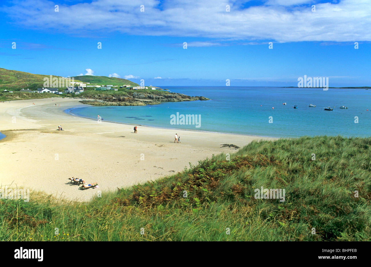beach near Melmore Head, Co. Donegal, Republic of Ireland Stock Photo ...