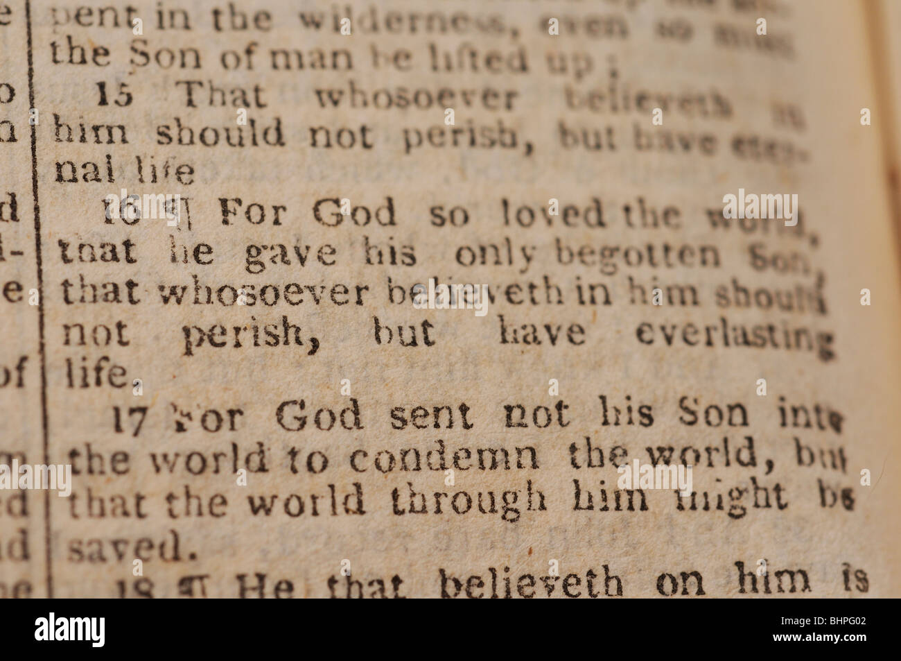 Bible Page John 316