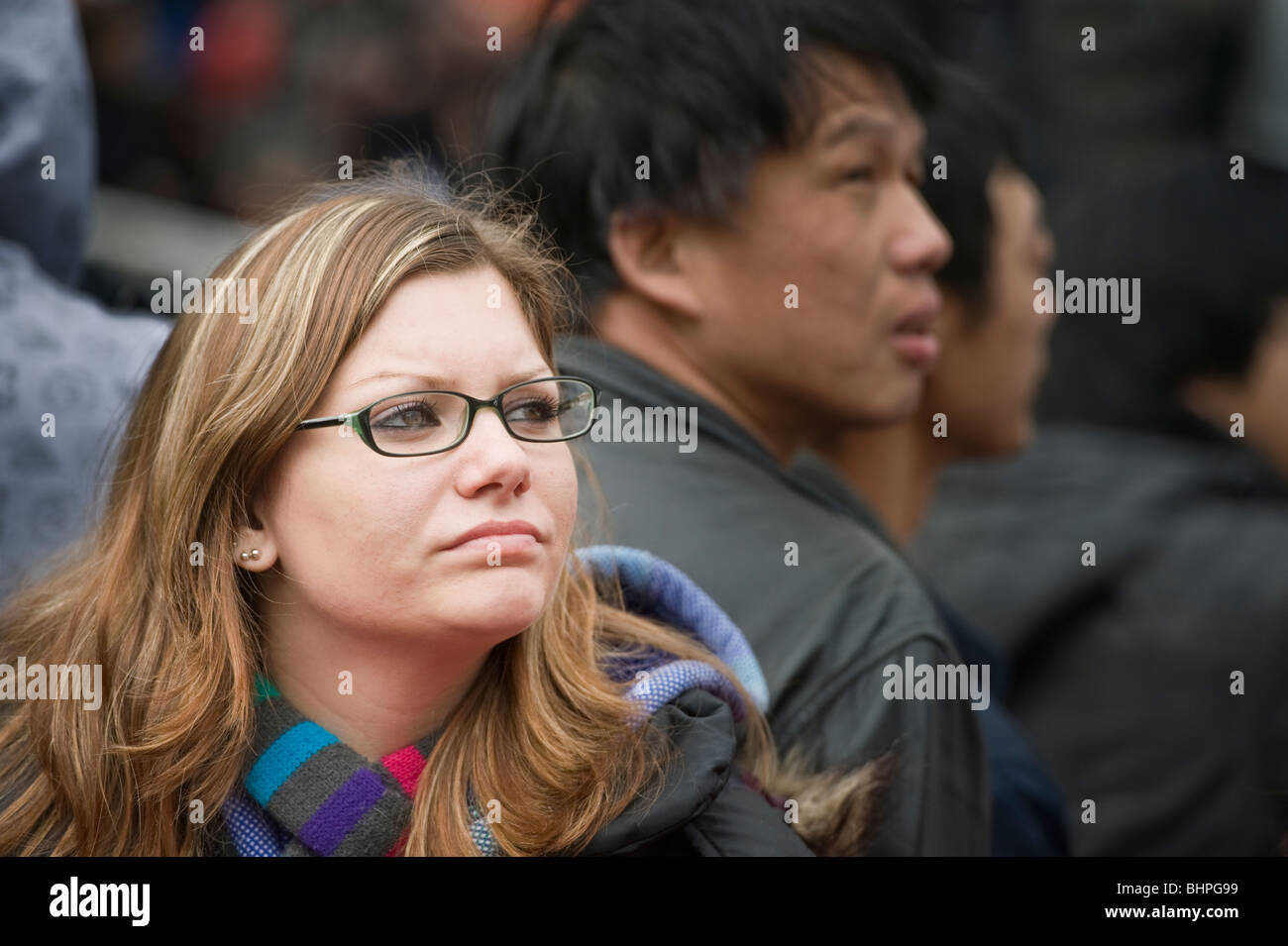 A face crowd hi-res stock photography and images - Alamy