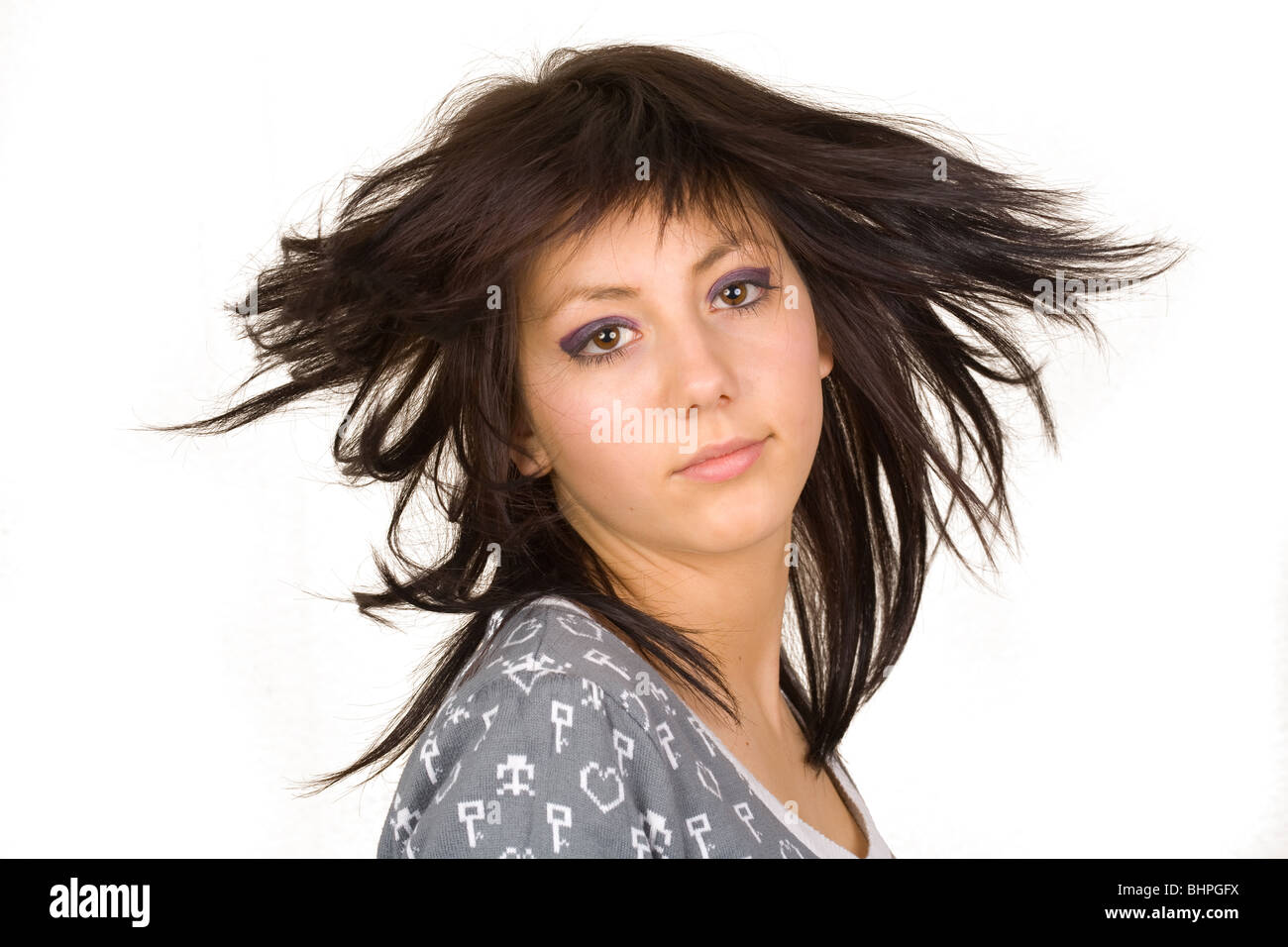 Hair Flip High Resolution Stock Photography and Images - Alamy