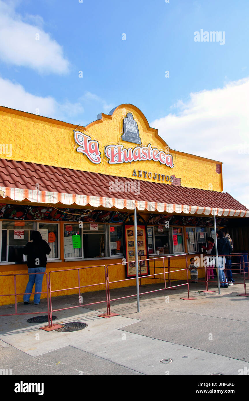 Mexican fast food, Texas, USA Stock Photo - Alamy