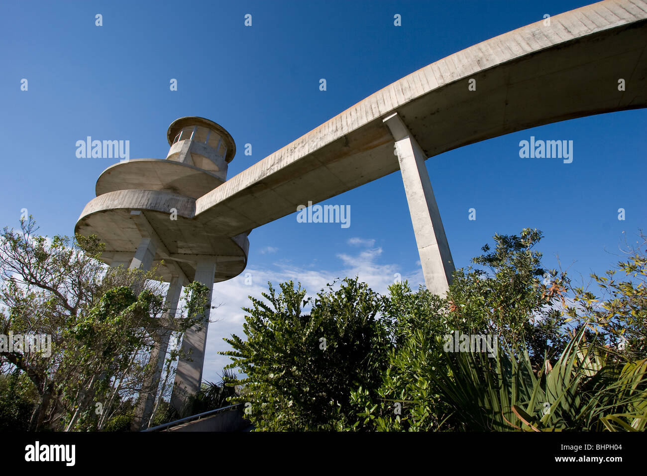 Shark Valley Observation tower, Everglades National Park, FL Stock ...