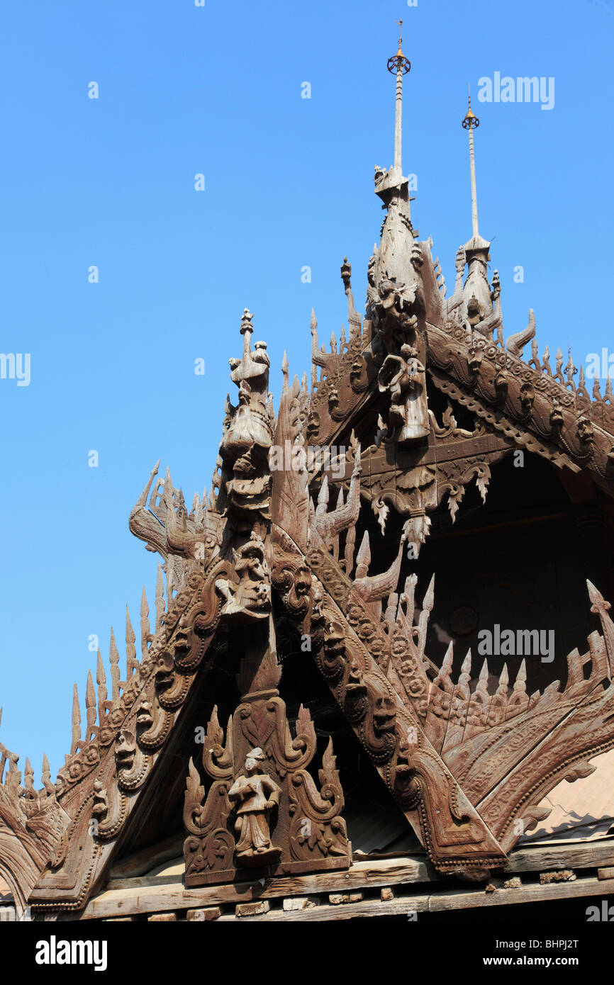Shwe in bin monastery hi-res stock photography and images - Alamy