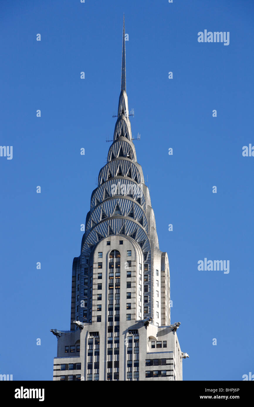 Chrysler tower facade hi-res stock photography and images - Alamy