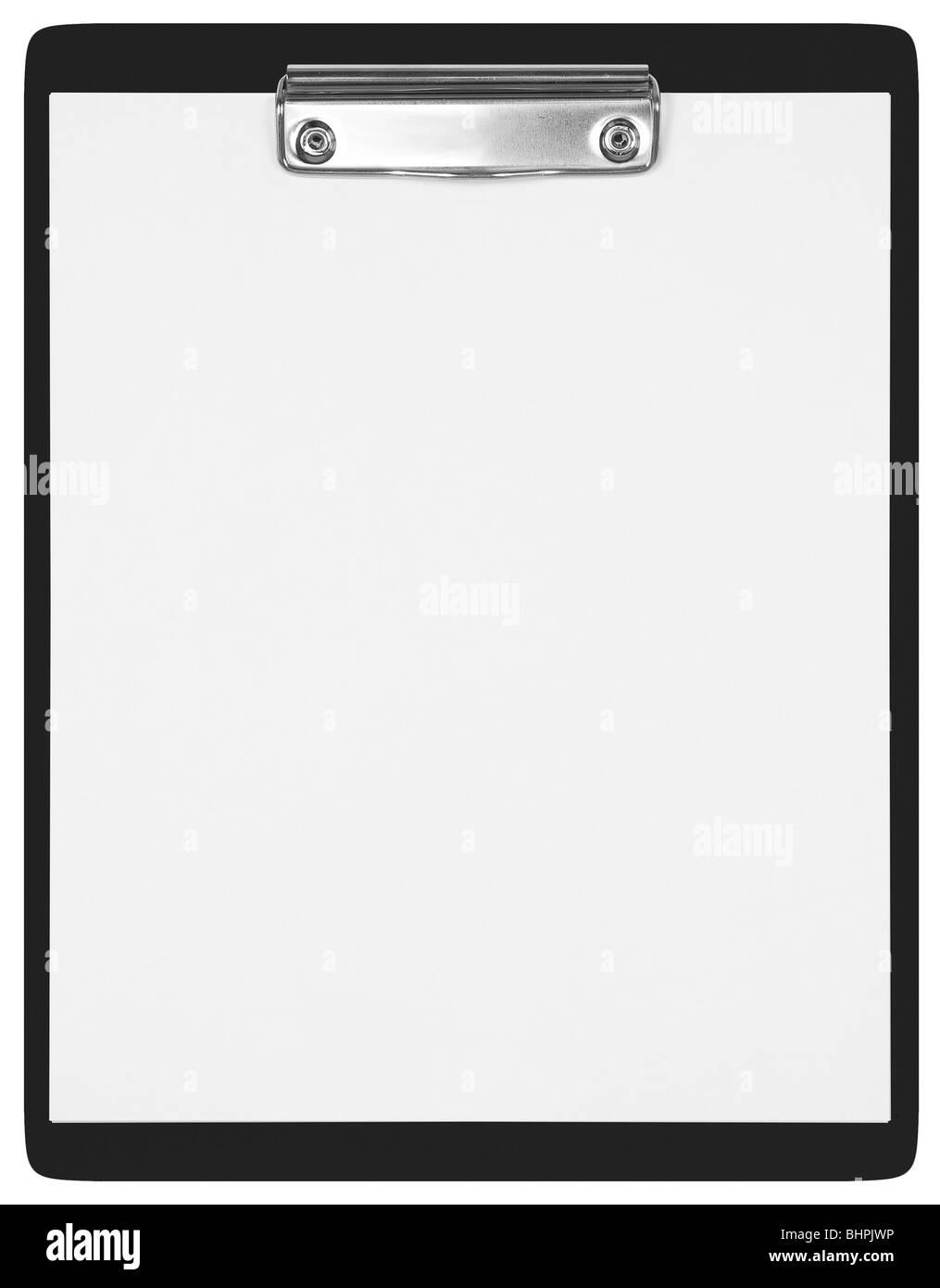 Blank black clipboard without drop shadow Stock Photo - Alamy