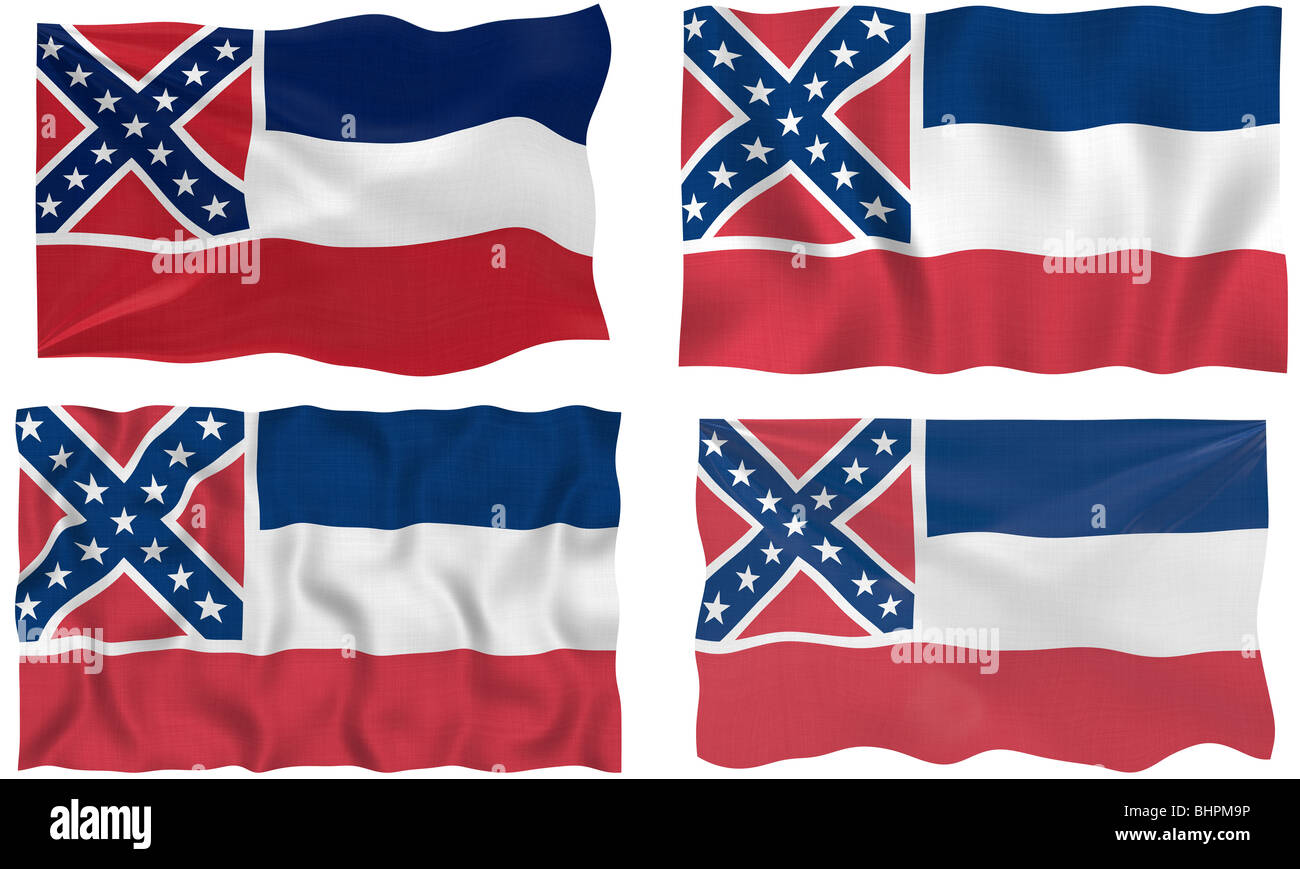 Great Image of the Flag of Mississippi Stock Photo - Alamy