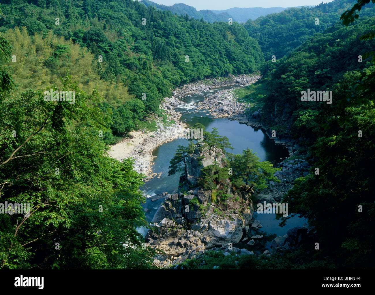 Abukuma River, Fukushima, Fukushima, Japan Stock Photo - Alamy