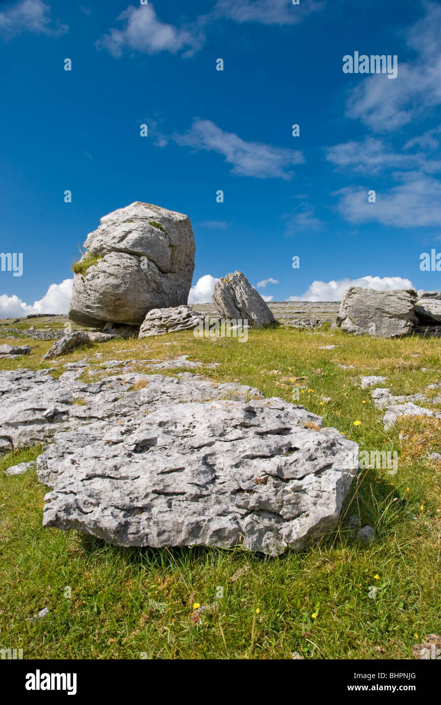 The Green Road above Fanore Stock Photo - Alamy