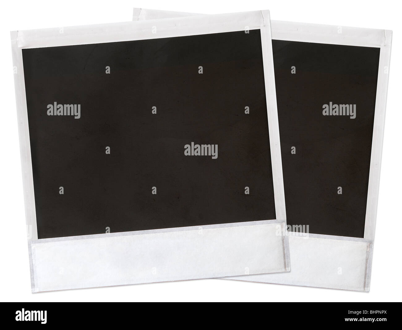 Set of 2 instant camera frames Stock Photo - Alamy