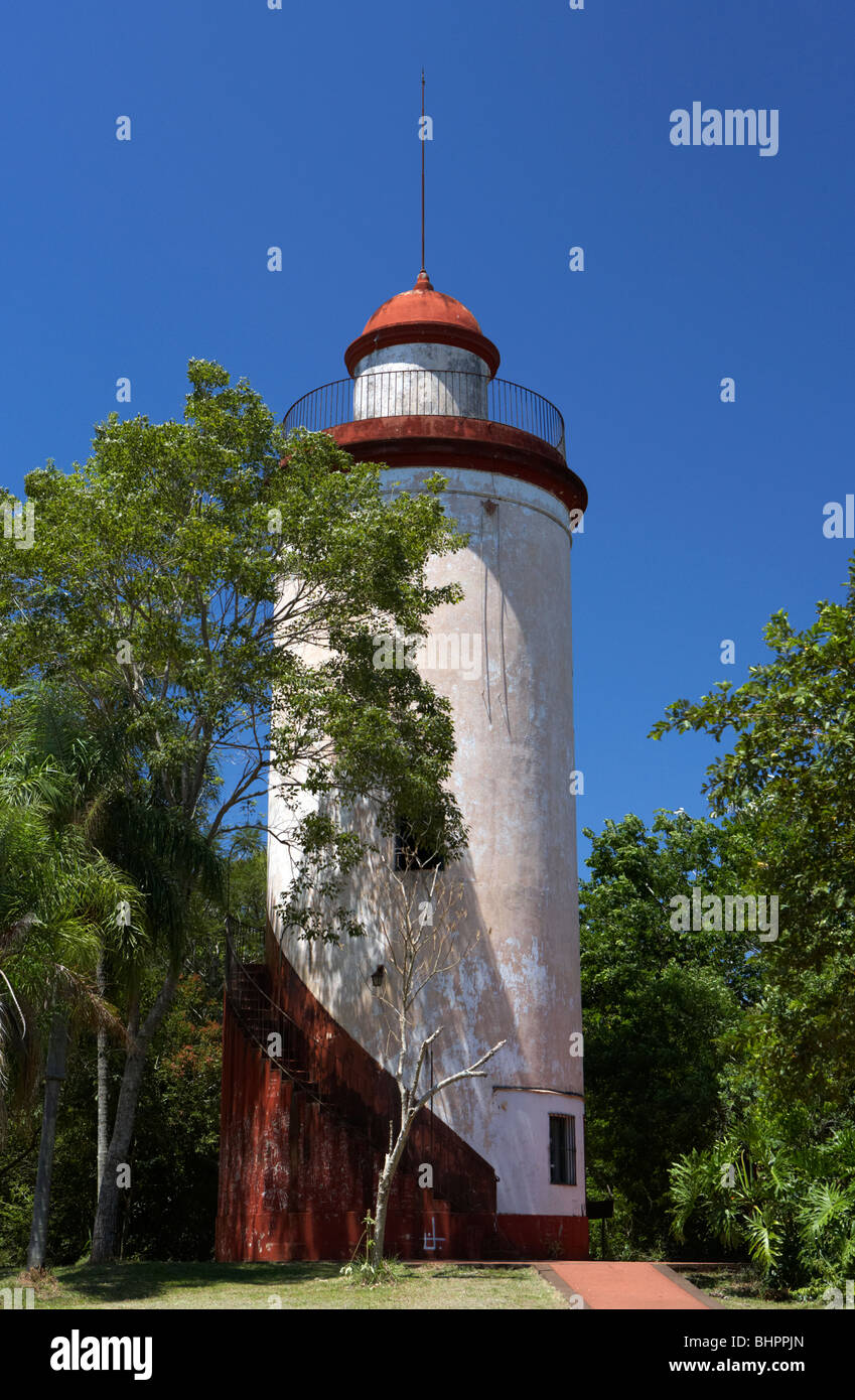 lighthouse in iguazu national park, republic of argentina, south ...