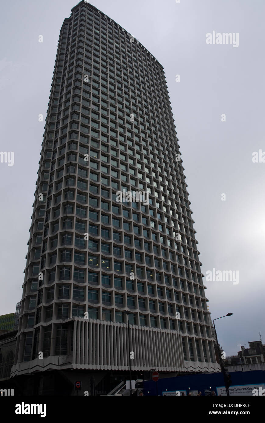 The Centre Point Tower Tottenham Court Road London UK Stock Photo - Alamy