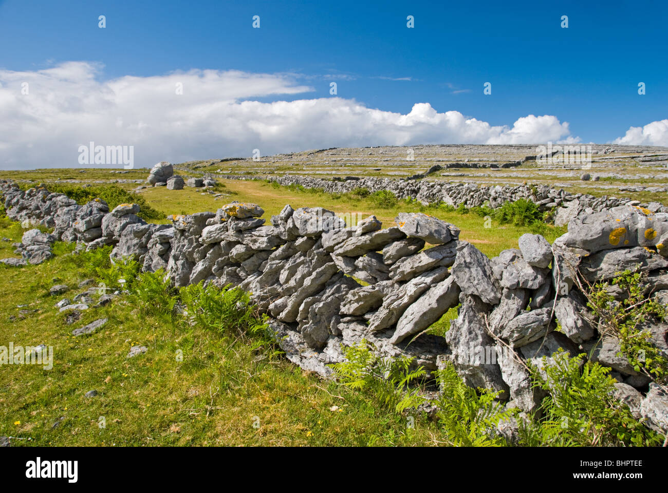 The Green Road above Fanore Stock Photo - Alamy