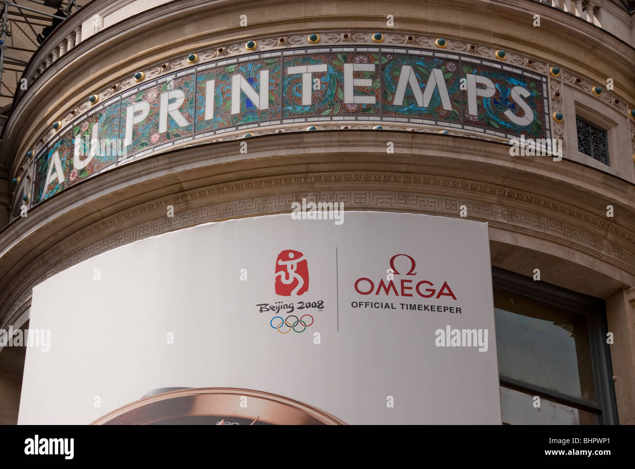 Le Printemps Department Store Stock Photos & Le Printemps Department ...