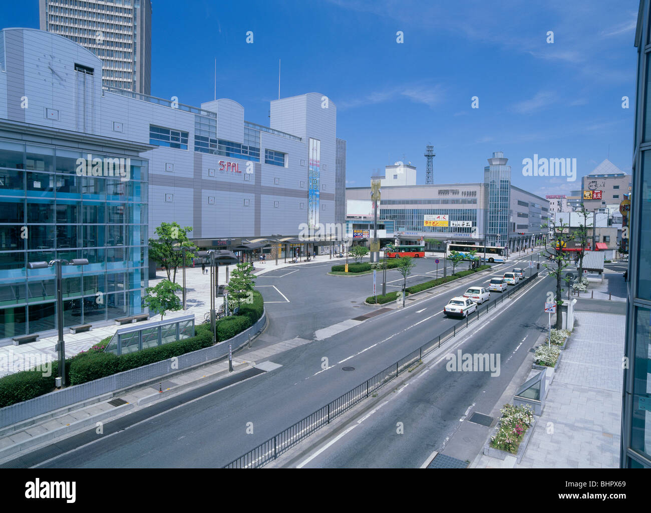 Yamagata Station, Yamagata, Yamagata, Japan Stock Photo - Alamy
