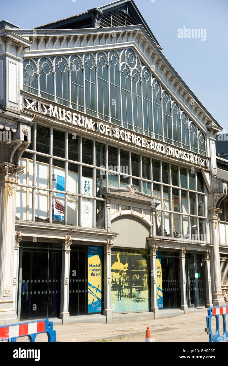 Museum of Science and Industry on Liverpool Road, Manchester Stock ...