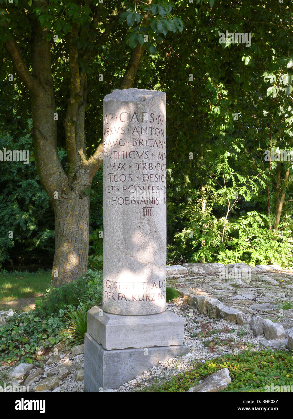 Roman mile stone hi-res stock photography and images - Alamy