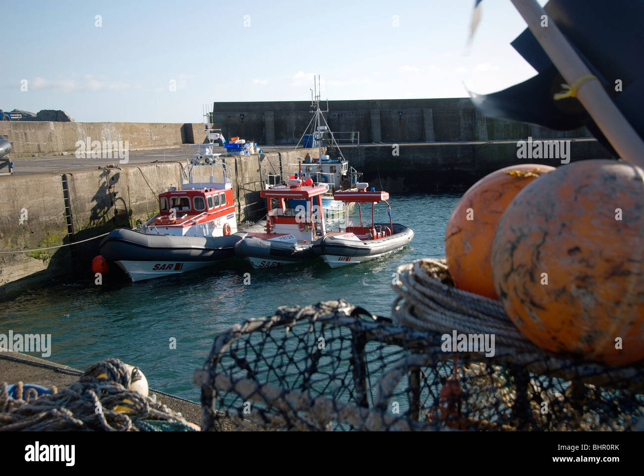 Stonehaven Aberdeenshire Scotland UK Harbour Harbor Fishing Boats ...
