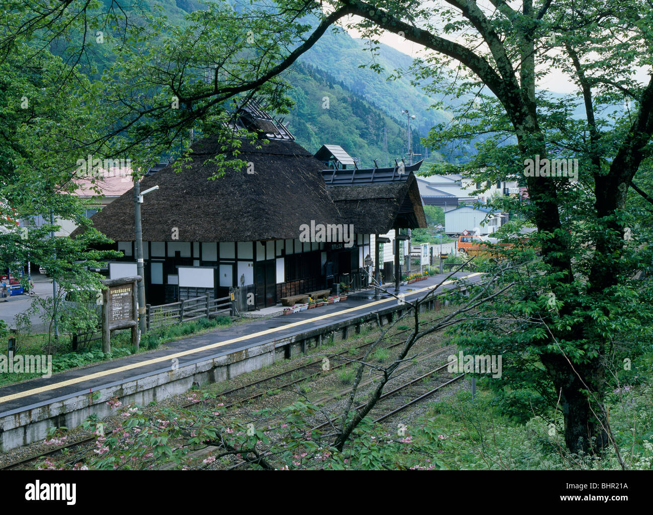 Yunokami onsen station hi-res stock photography and images - Alamy