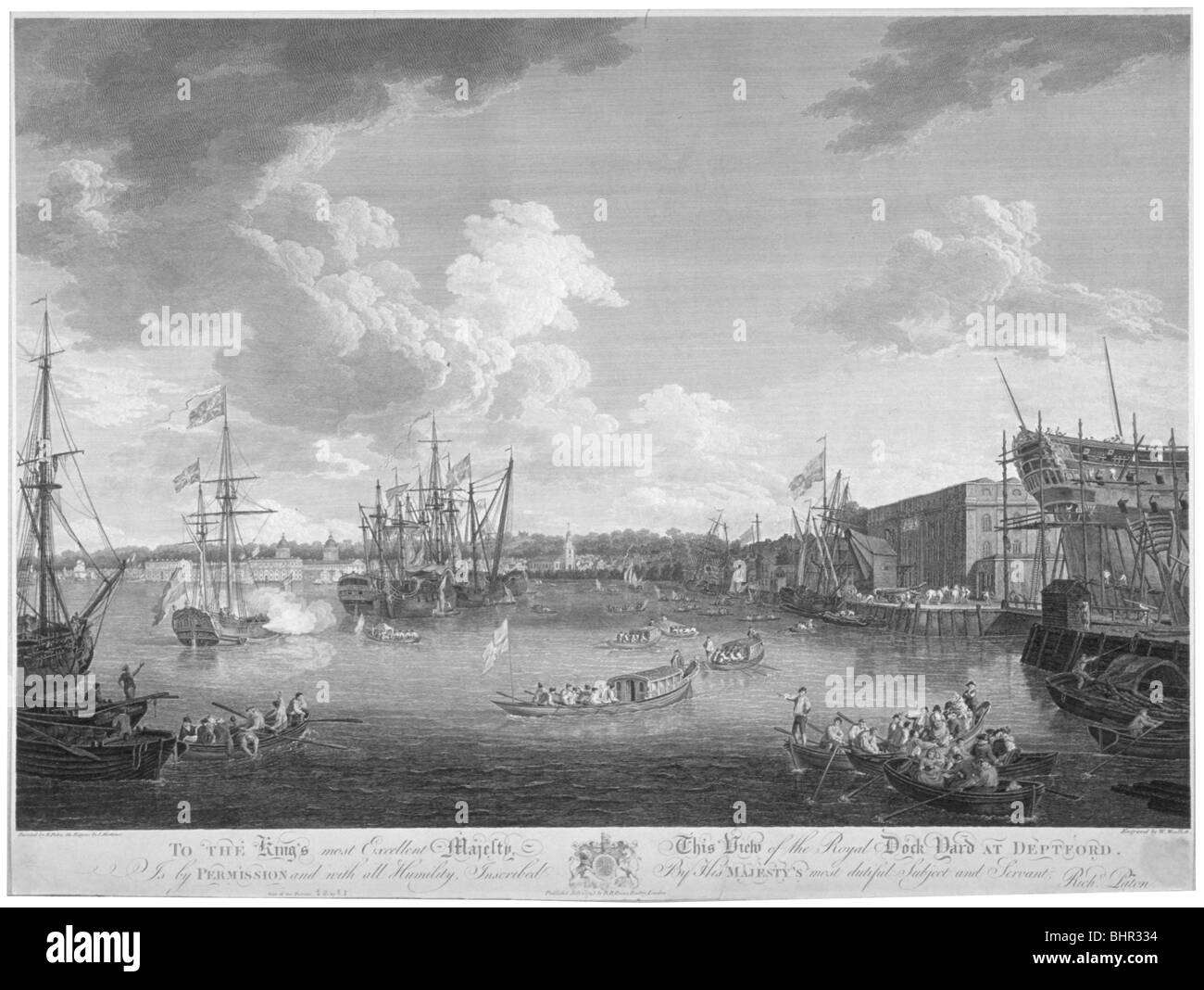 London docks 18th century hi-res stock photography and images - Alamy
