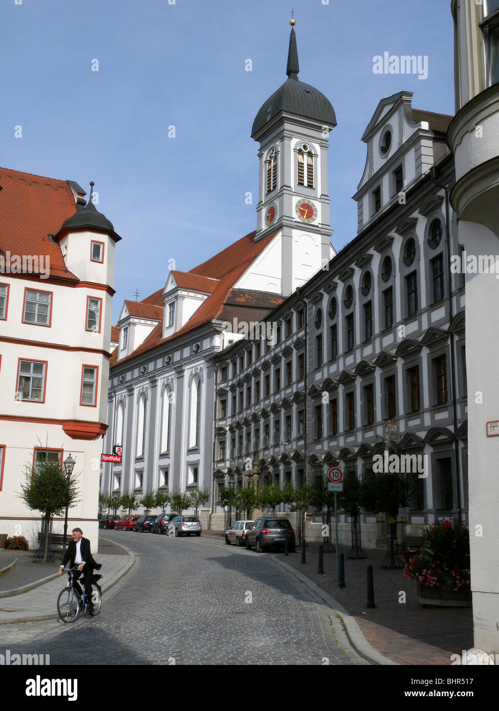 old town, Dillingen on Danube, Bavaria, Germany Stock Photo - Alamy