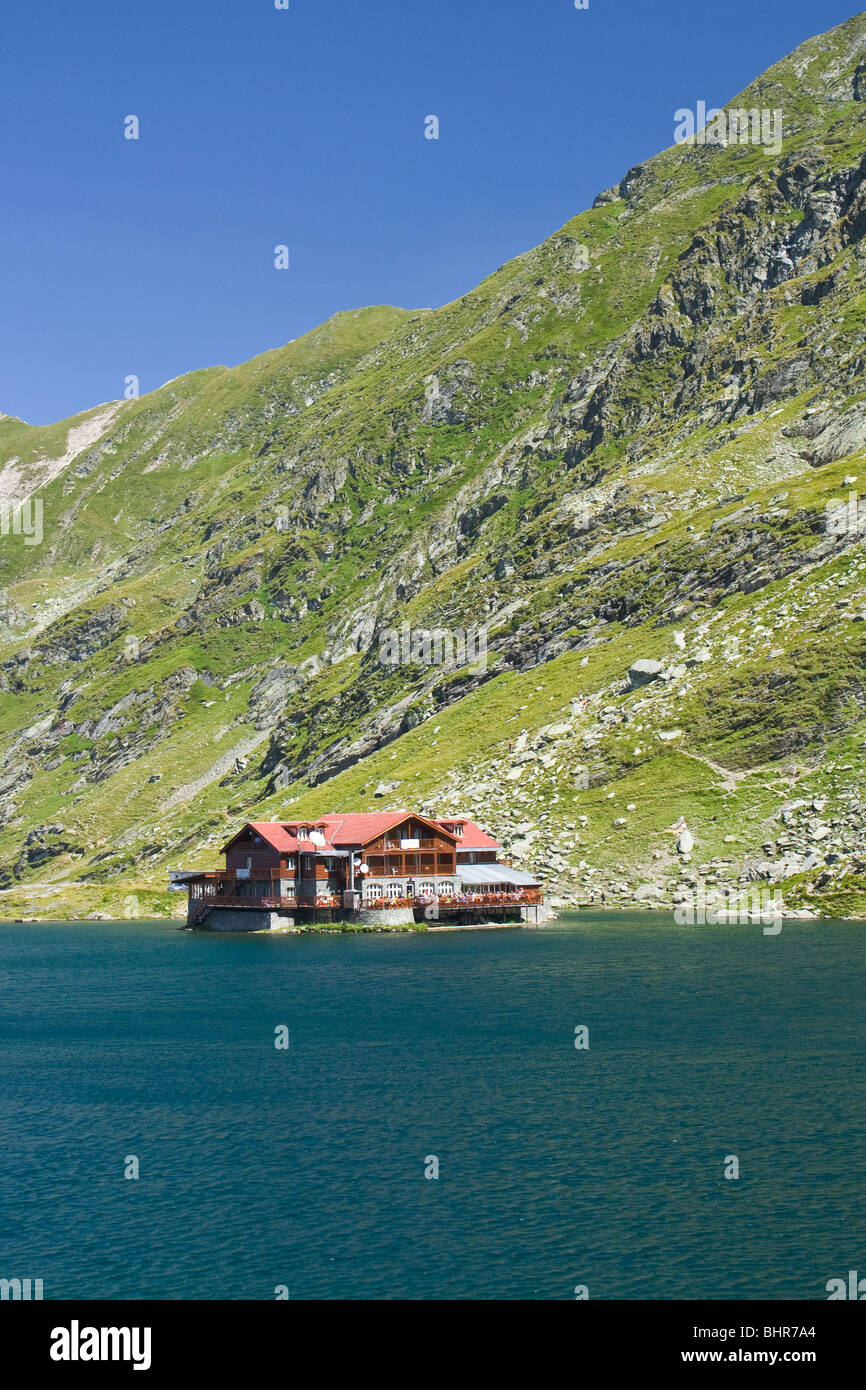 Landscape from Balea Lake in Romania Stock Photo - Alamy