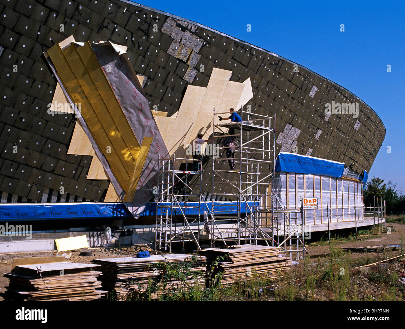 Construction of Colchester Art Centre Stock Photo - Alamy