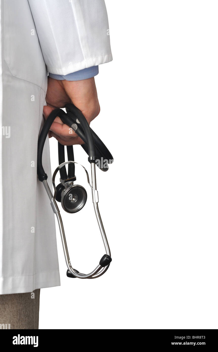 Doctor with Stethoscope Stock Photo - Alamy