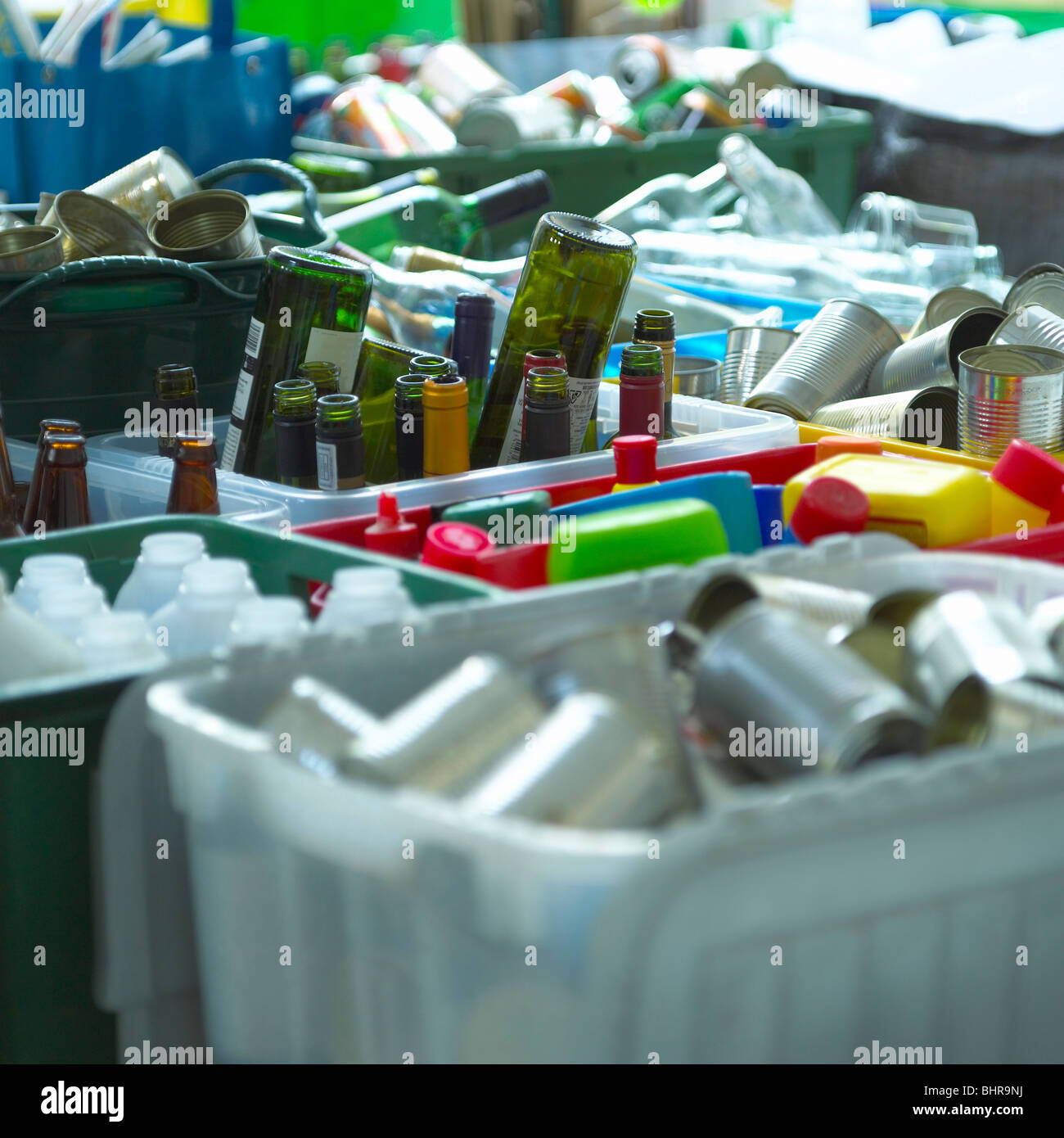 Recycle boxes hi-res stock photography and images - Alamy