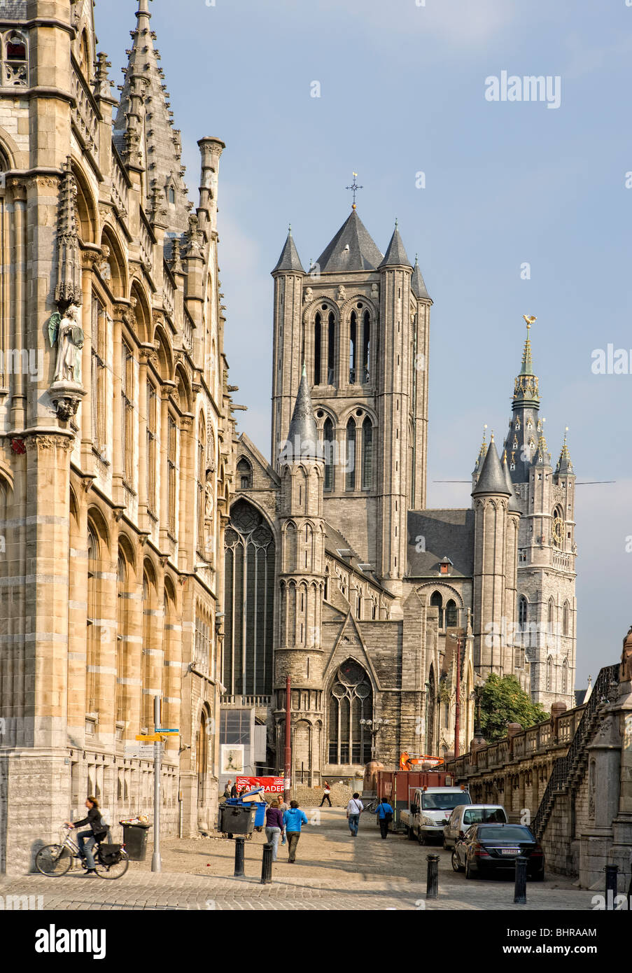 Gothic flemish church hi-res stock photography and images - Alamy
