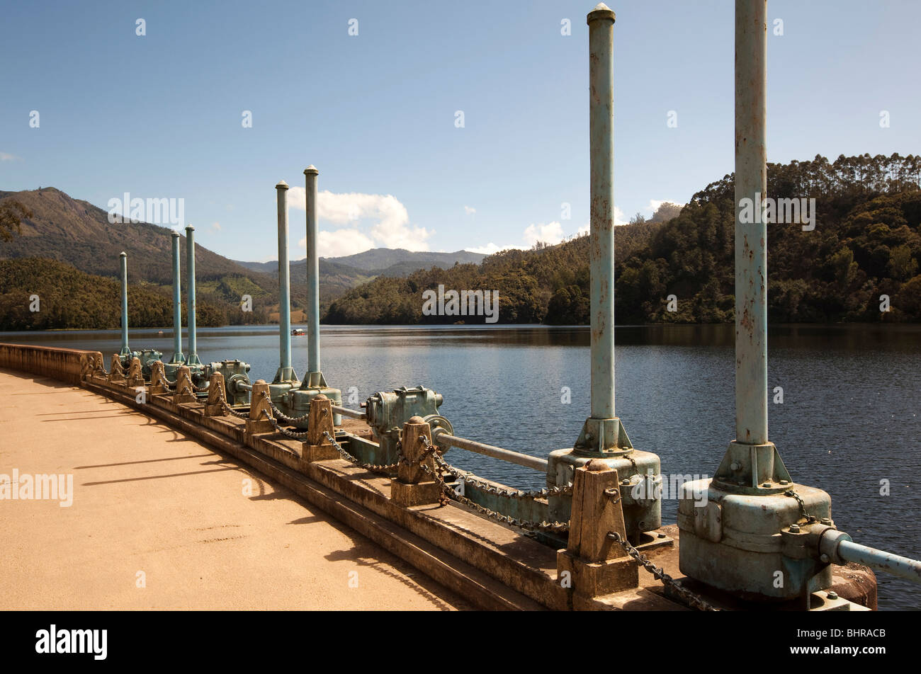 India, Kerala, Munnar, Kundala dam sluices Stock Photo - Alamy