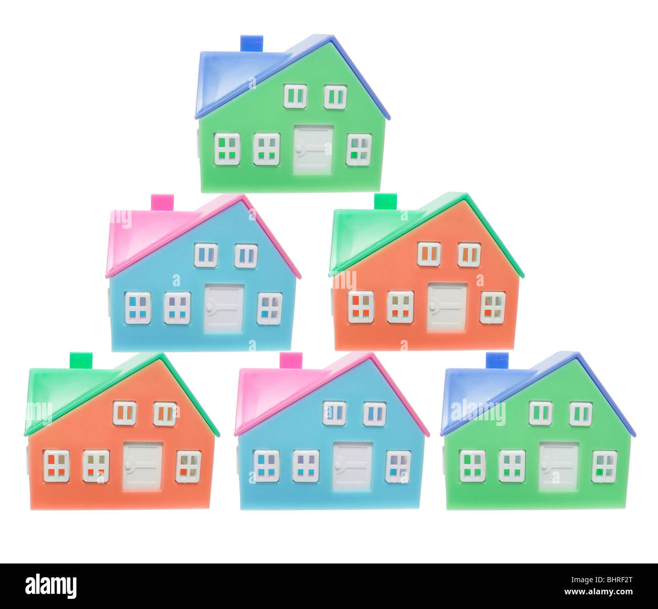 Colourful miniature houses hi-res stock photography and images - Alamy