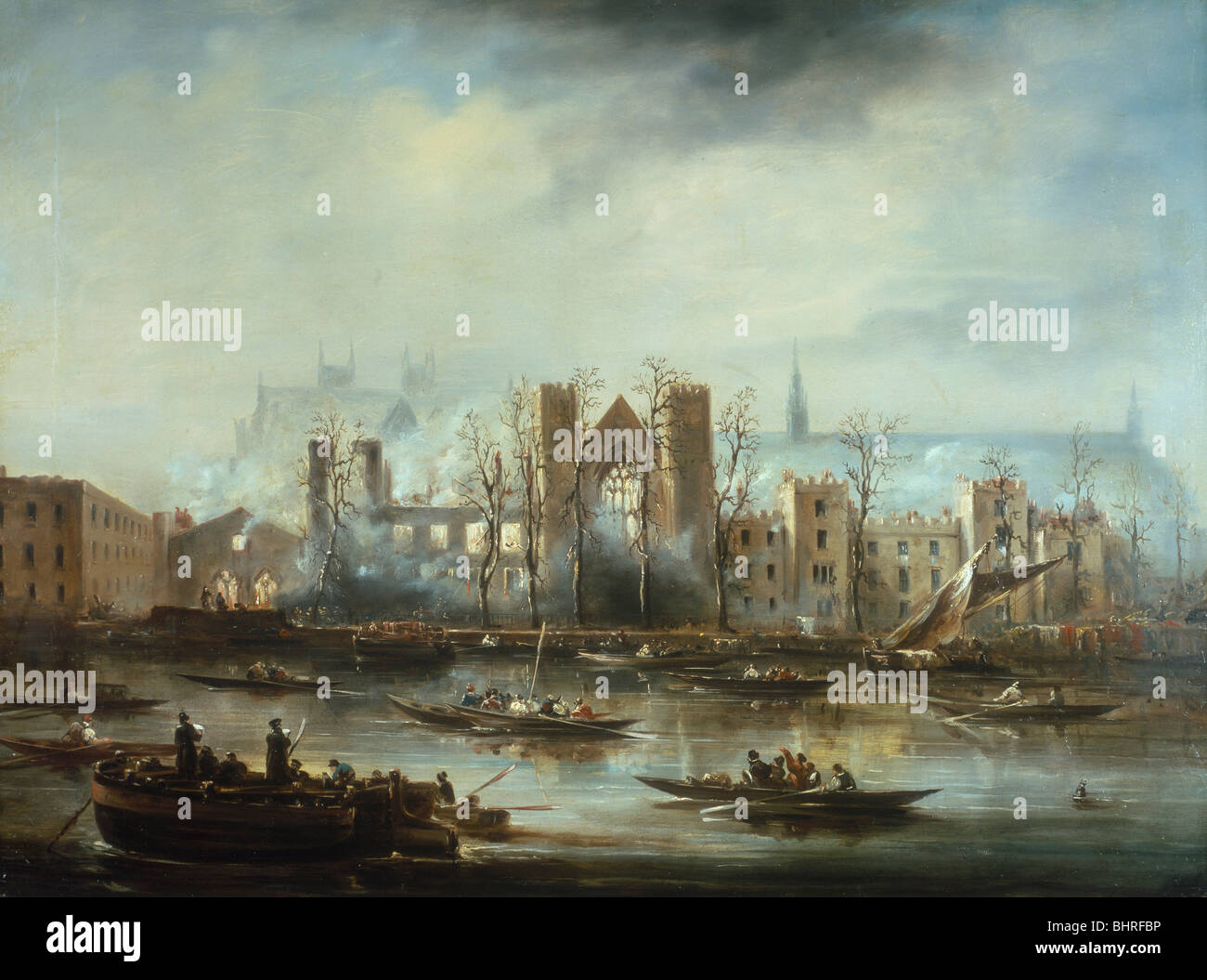 Westminster Fire Of 1834 High Resolution Stock Photography and Images ...