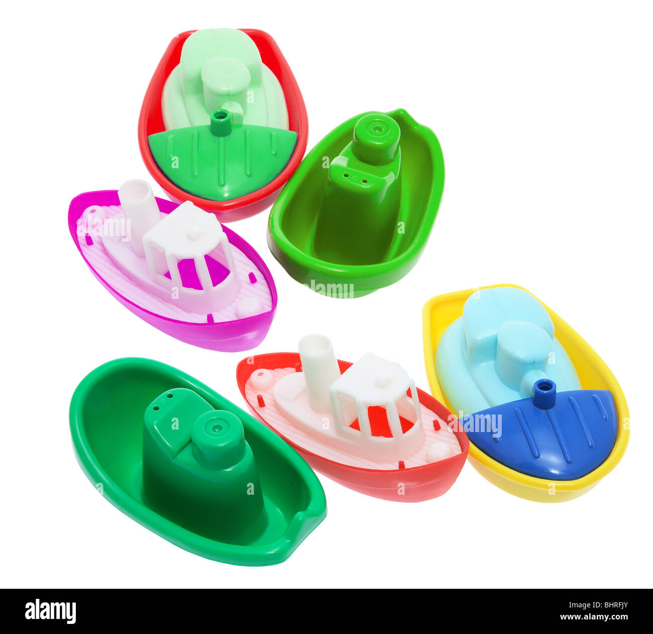 Plastic Toy Boats Stock Photo - Alamy