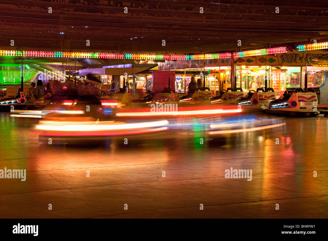Bumper cars dodgems fair ride hi-res stock photography and images - Alamy