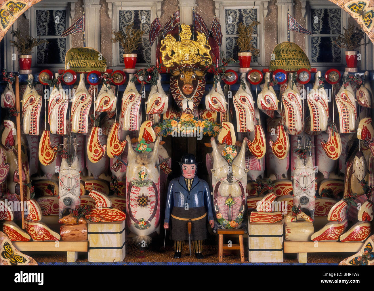 Victorian butchers shop hi-res stock photography and images - Alamy