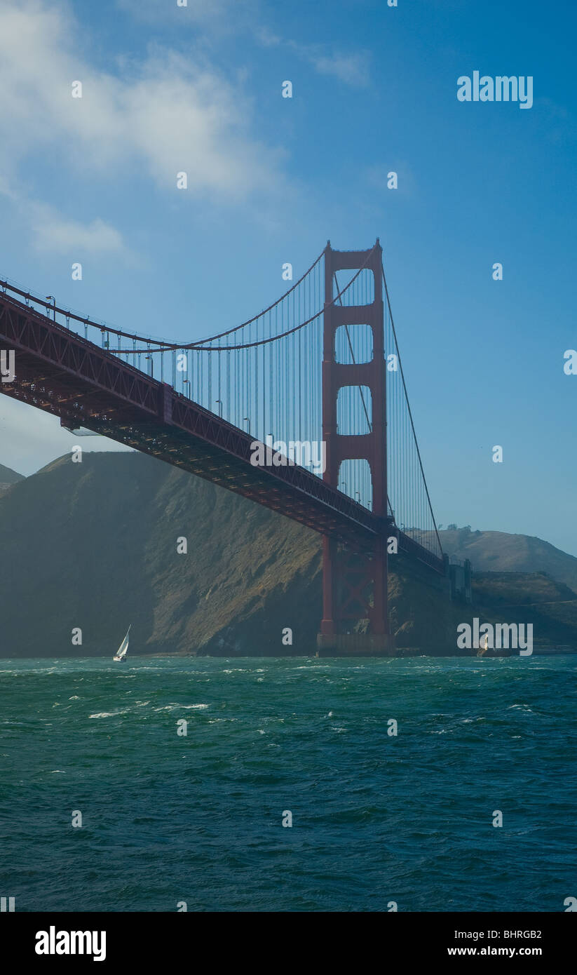 Golden gate bridge from underneath hi-res stock photography and images ...