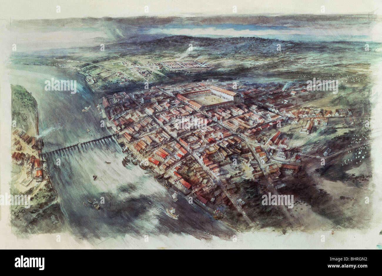 Roman london hi-res stock photography and images - Alamy