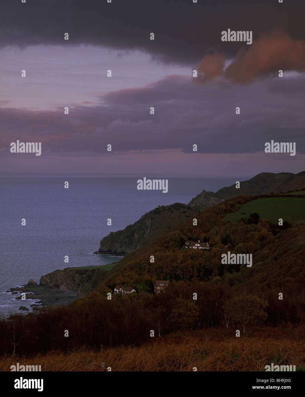 Woody bay exmoor hi-res stock photography and images - Alamy