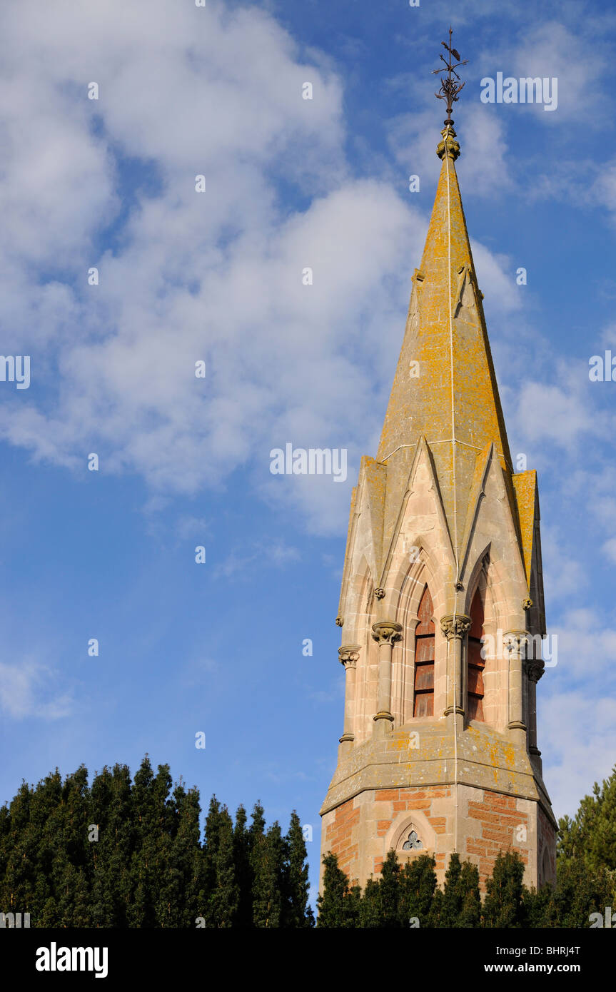 Church tower spire hi-res stock photography and images - Alamy