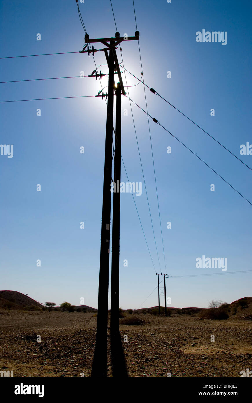 Cables Telegraph Poles High Resolution Stock Photography and Images - Alamy