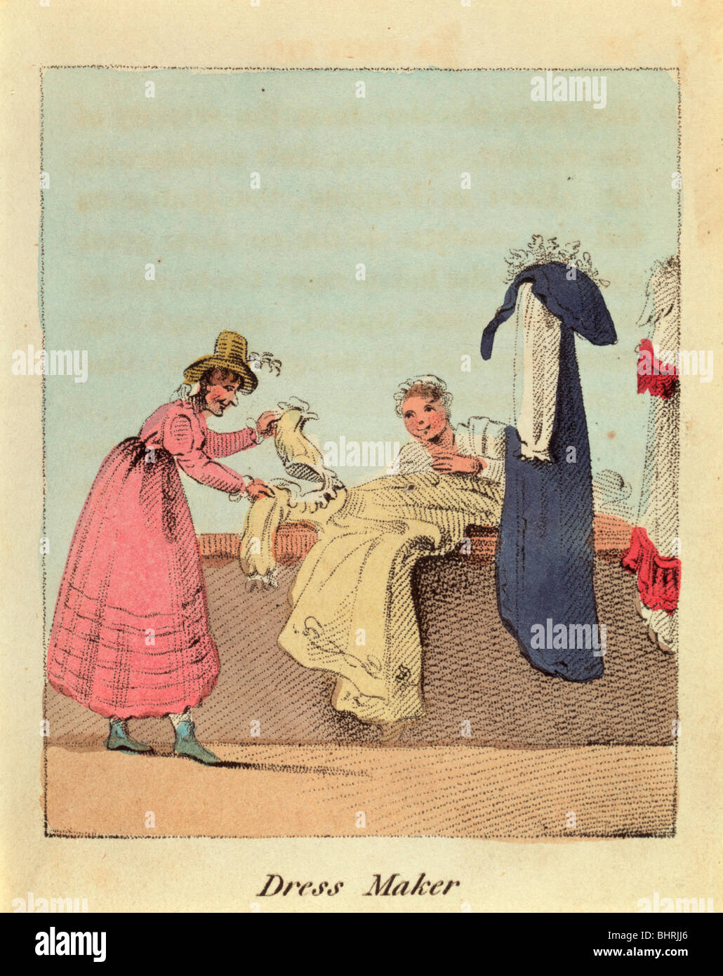 19th century dress maker hi-res stock photography and images - Alamy