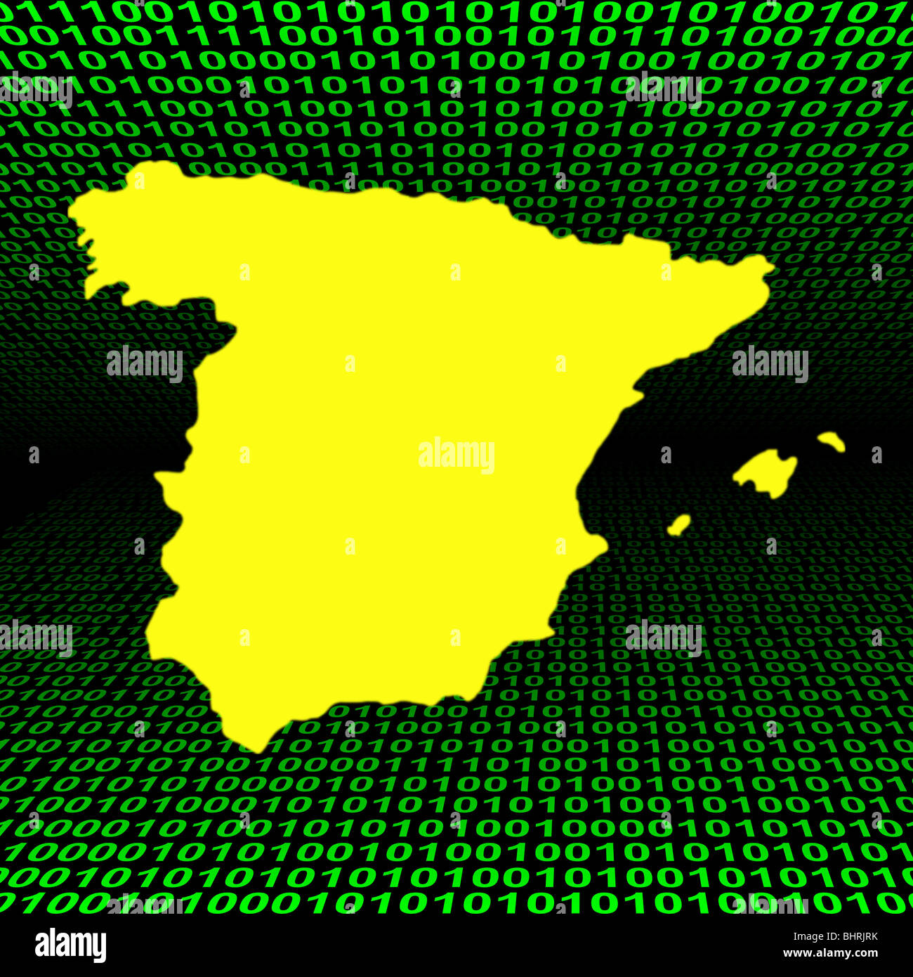 Spanish map hi-res stock photography and images - Alamy
